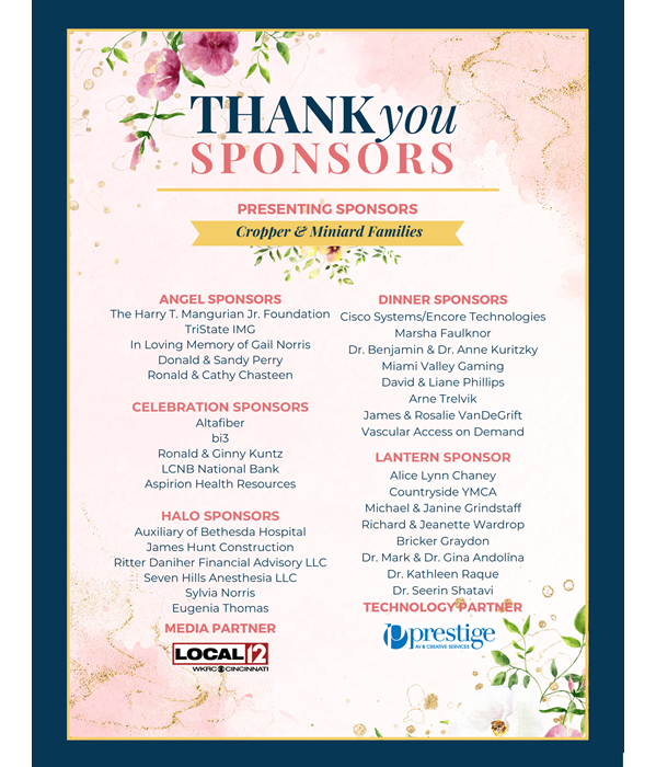 Thank you to our 2023 sponsors!